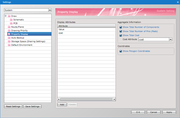 Quadcept - Property Display